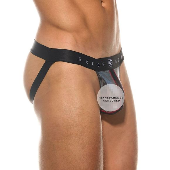 Gregg Homme | Underwear & Socks | Gregg Homme Magnet Jock With Cring Detachable Pouch Silver ...
